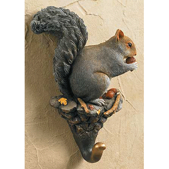 Squirrel Wall Hook – Natures Window